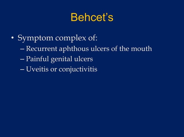 Ulcers of the oral Cavity Arshad.pptx | Ear, Nose and Throat Conditions ...