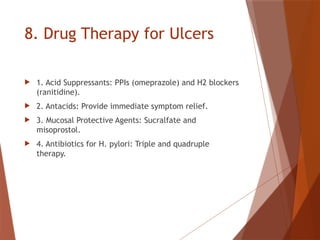 Ulcers_Presentation (2).pptx pharmacology | PPTX
