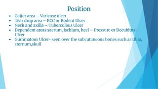 Ulcer-ug mbbs exam details,classification | PDF