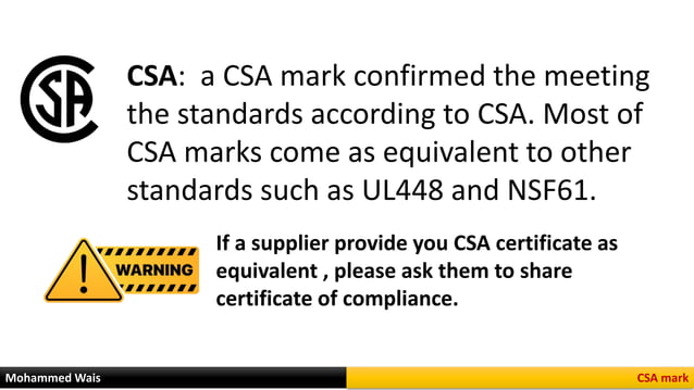 The difference between UL, CE, and CSA in pump industry | PDF ...