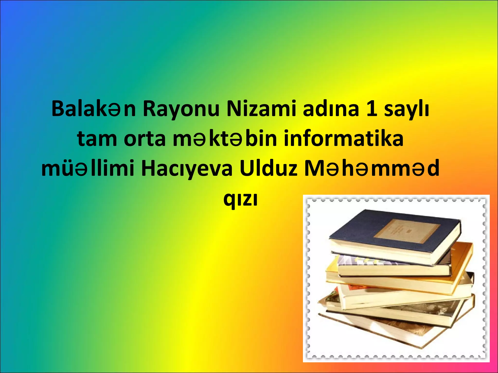 Ulduz Haciyeva | PPT