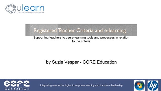 Ulearn presentation on rtc wiki | PPT