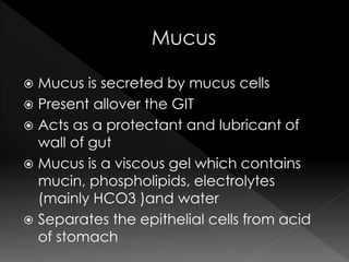 Mucosal barrier and peptic ulcer | PPTX
