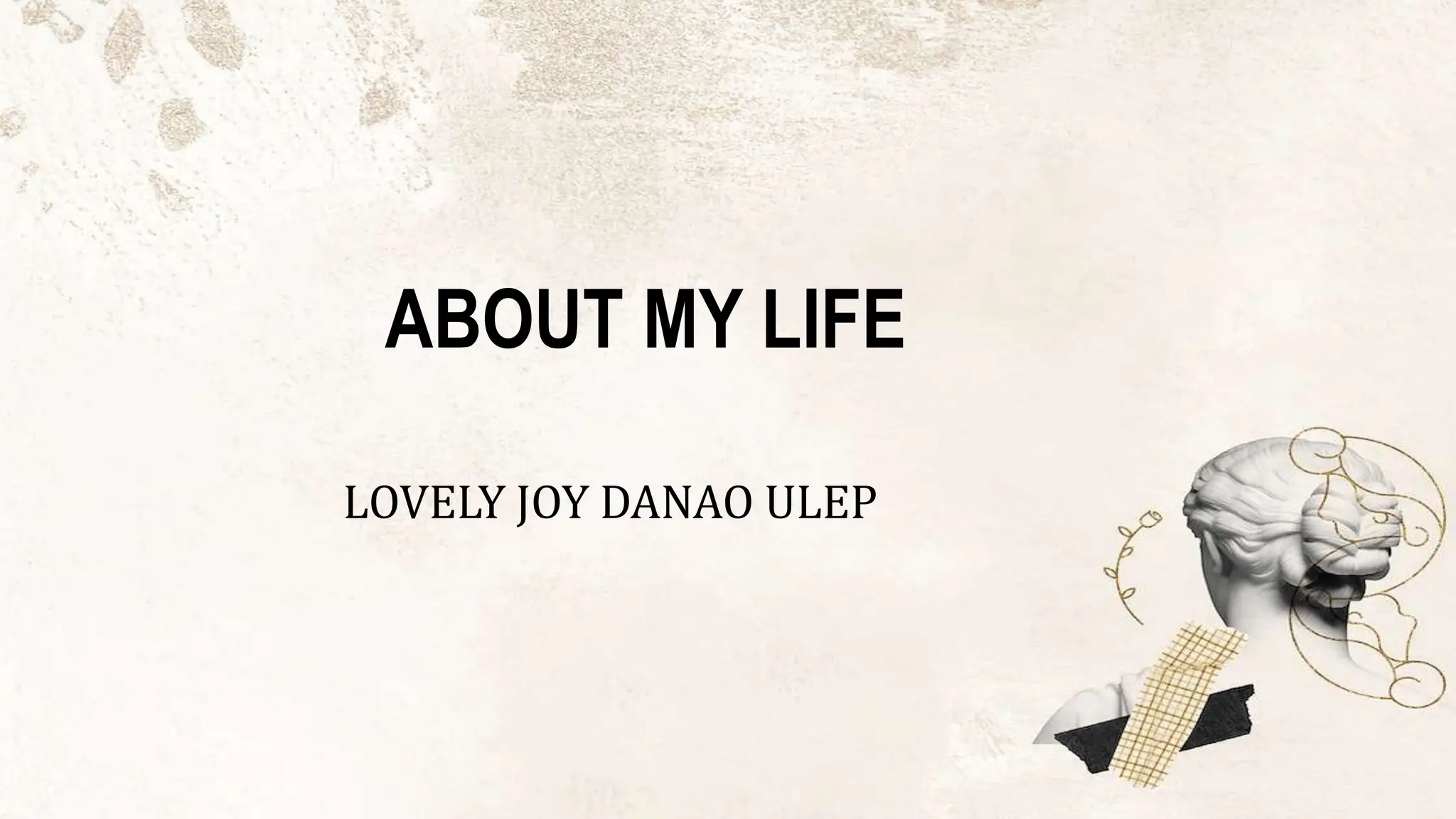 lovely joy ulep powerpoint presentation 23 | PPTX | Celebrity Families | Pop Culture