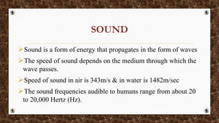 Physiology of hearing and balance | PPTX