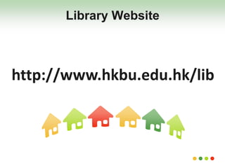 HKBU Library U-Life presentation | PPTX