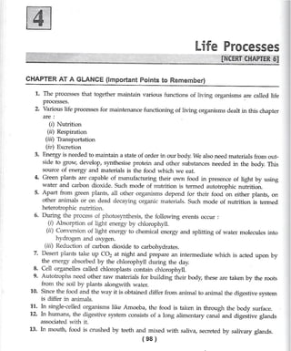 Ulike science SAMPLE PAPER (BIOLOGY)LIFE PROCESS | PDF