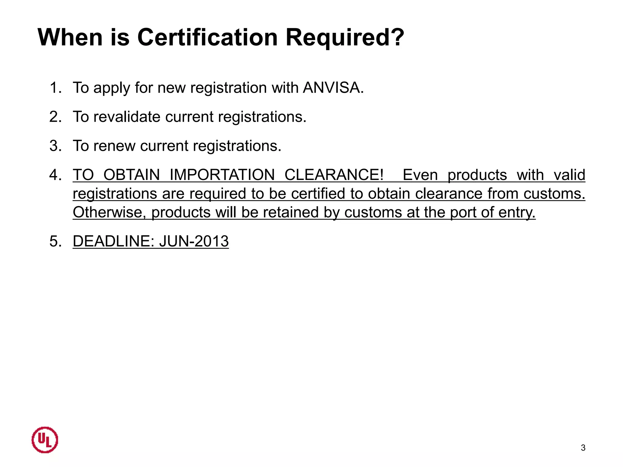 UL inmetro non active devices - 2012 | PDF