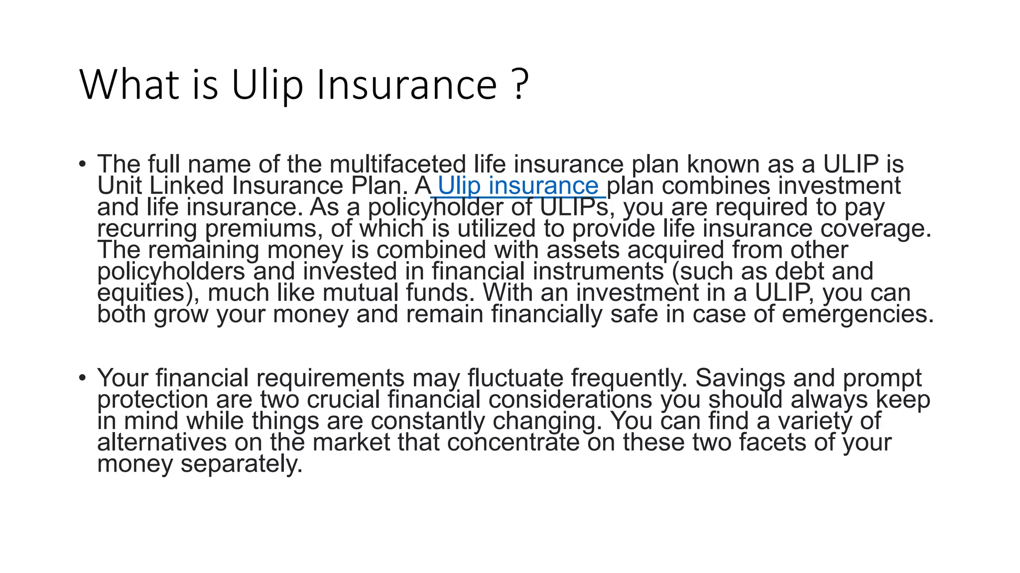 Ulip Insurance.pptx