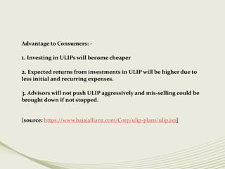 Ulip insurance india | PPTX