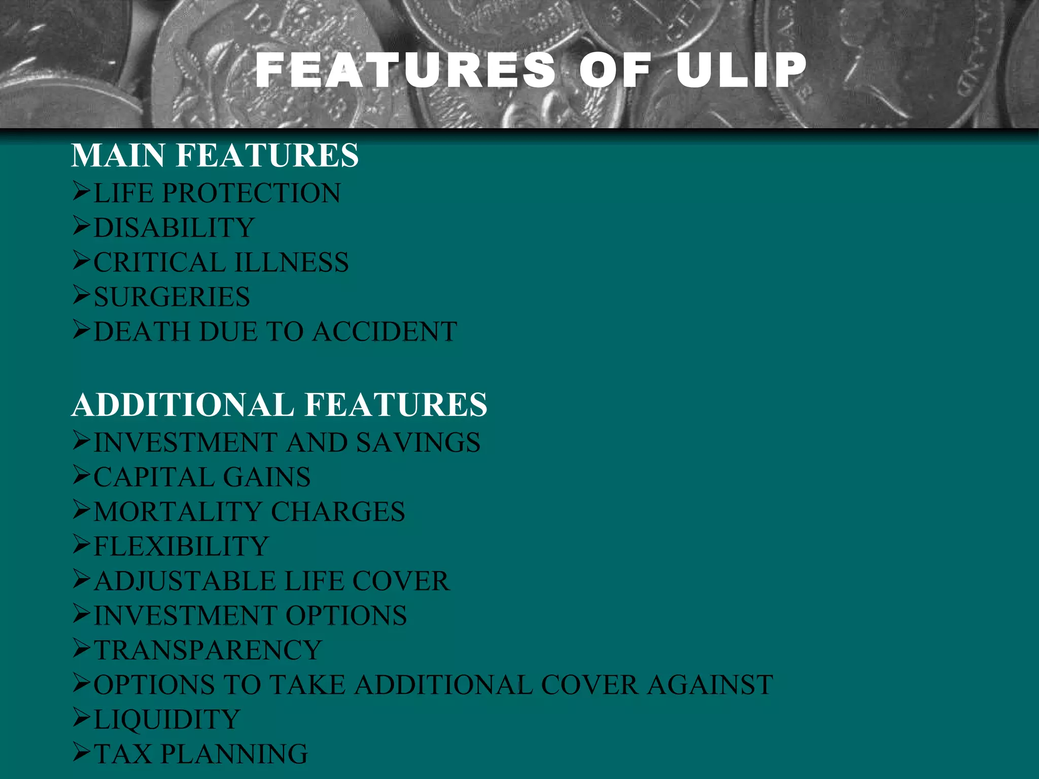 Ulip ppt | PPT