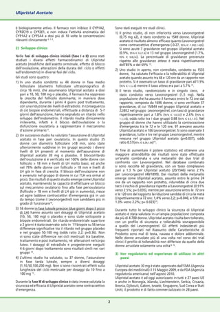Ulipristal acetato, nuovo farmaco per la contraccezione d'emergenza | PDF