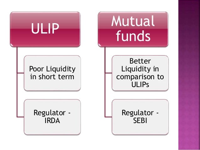 Ulip vs mutual funds