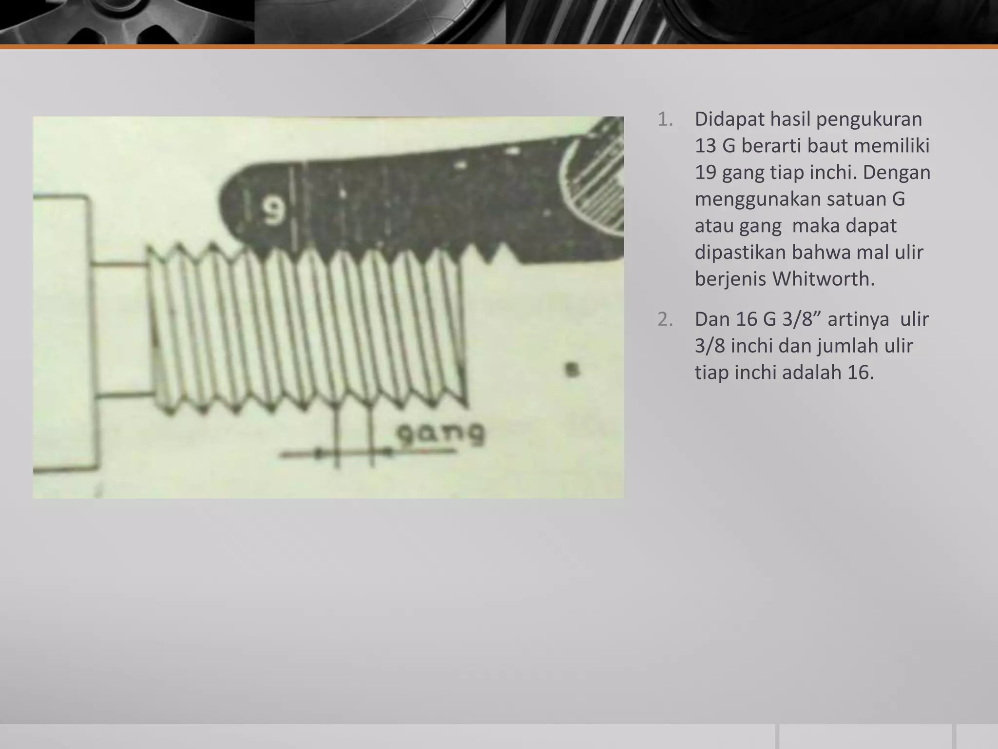 Ulir pada mur dan baut | PPT