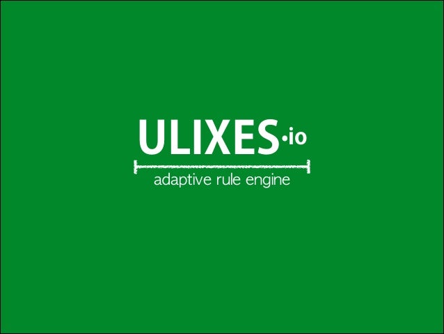 Ulixes.io in a nutshell