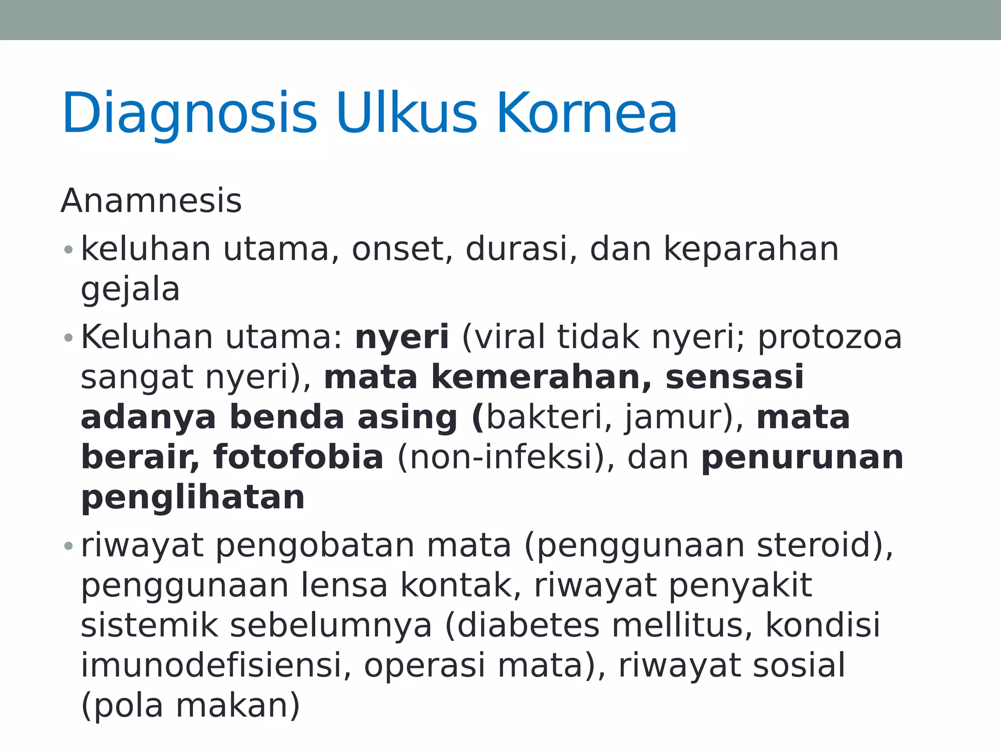 Ulkus kornea | PDF