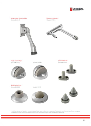 Universal Levers and Locks - Brochure | PDF