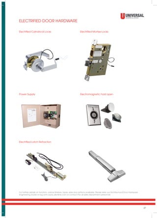 Universal Levers and Locks - Brochure | PDF