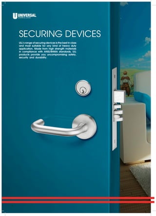 Universal Levers and Locks - Brochure | PDF