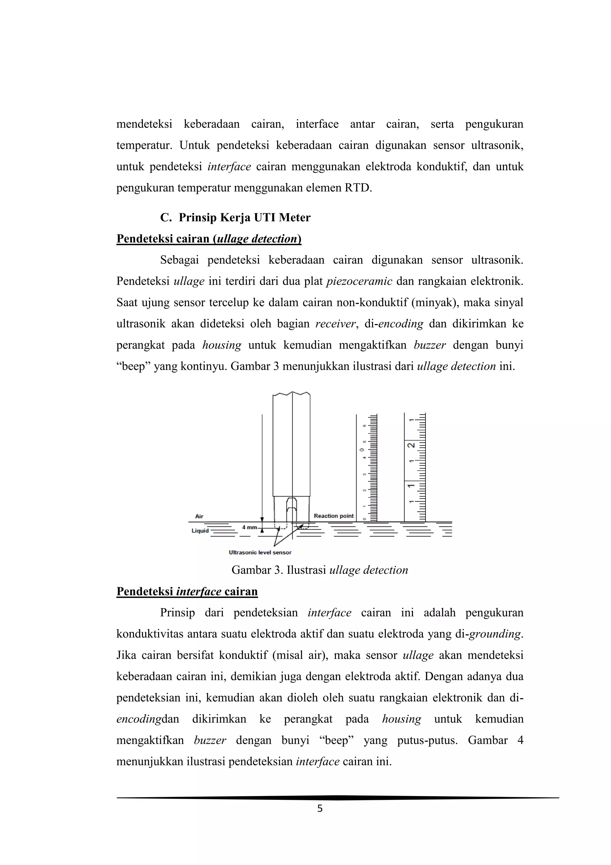 Ullage temperature interface_uti | PDF