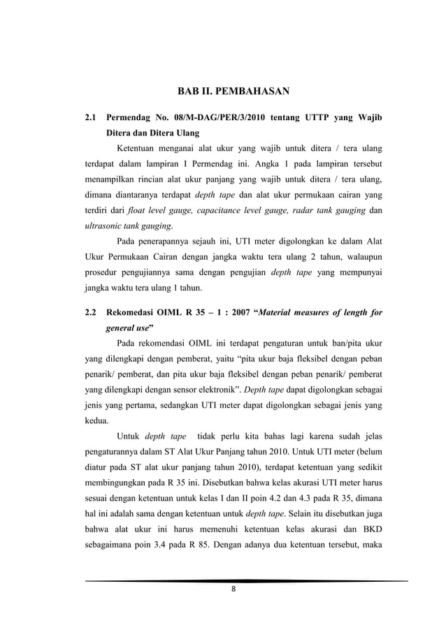 Ullage temperature interface_uti | PDF