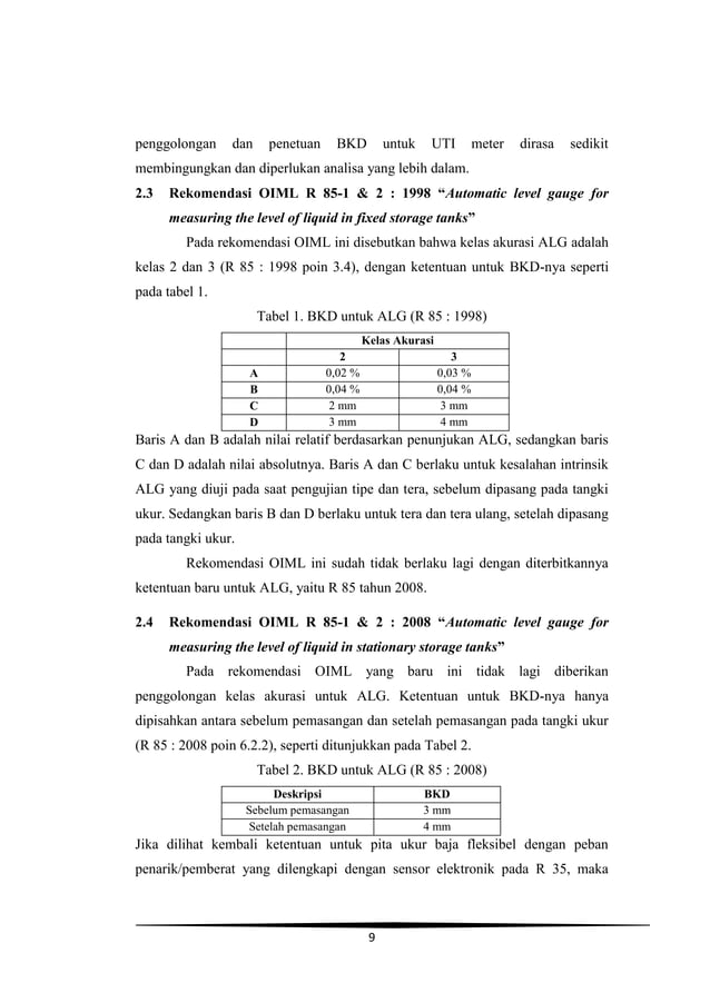 Ullage temperature interface_uti | PDF