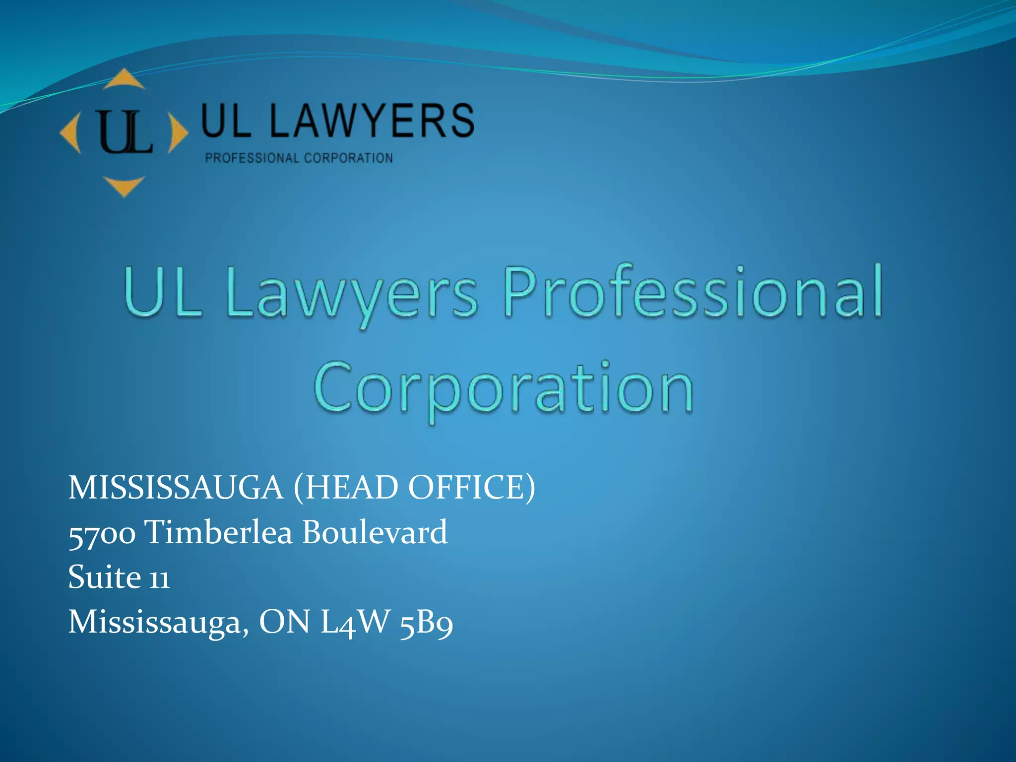 Ul lawyers professional corporation | PPT