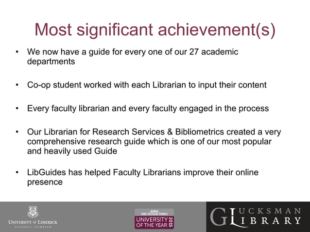 UL LibGuides | PPT | Databases | Computer Software and Applications