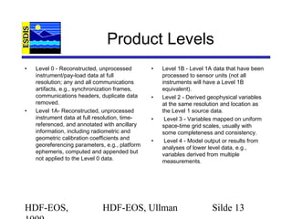 What is HDF-EOS? | PPT