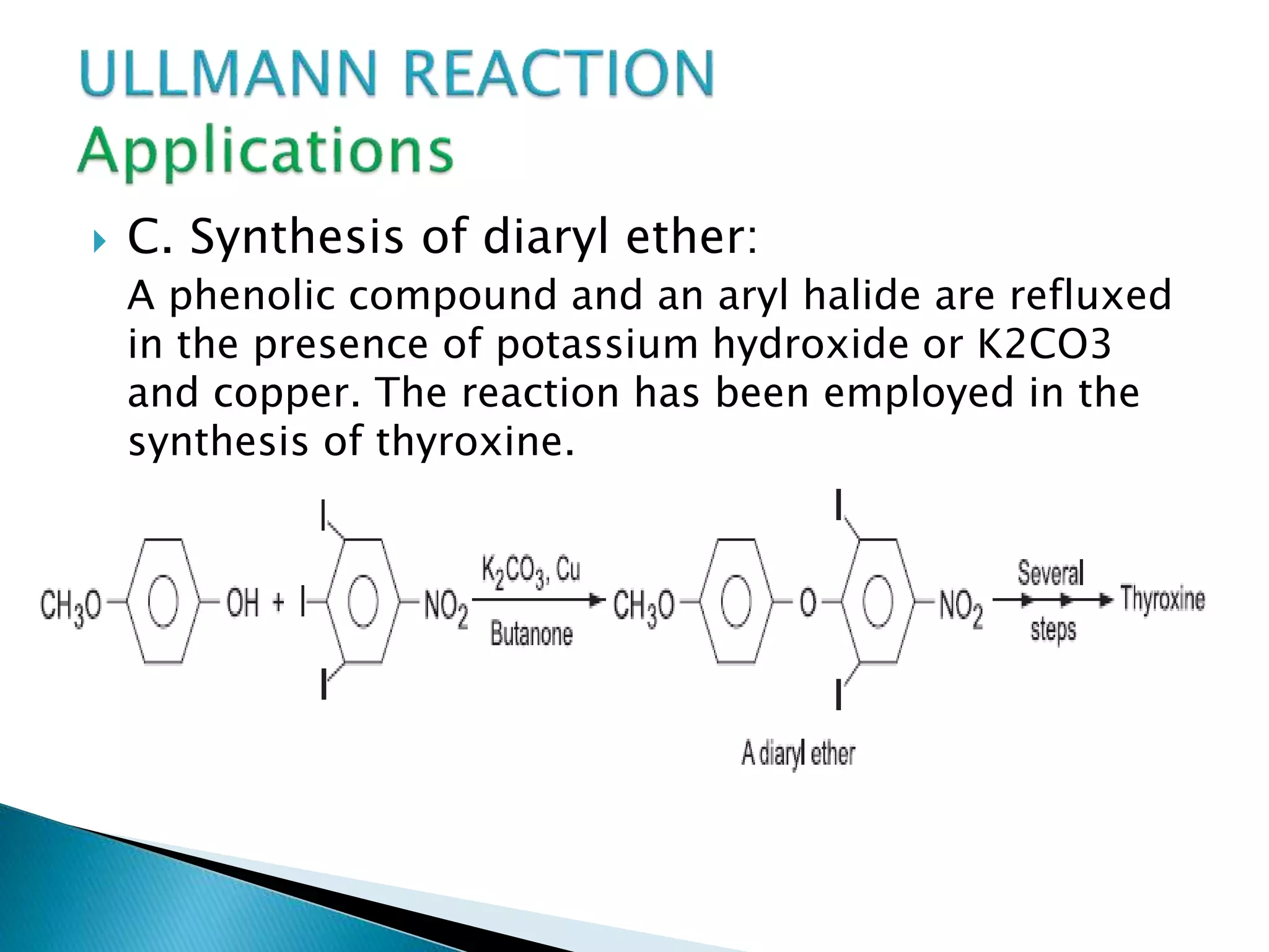 Ullmann reaction | PPTX