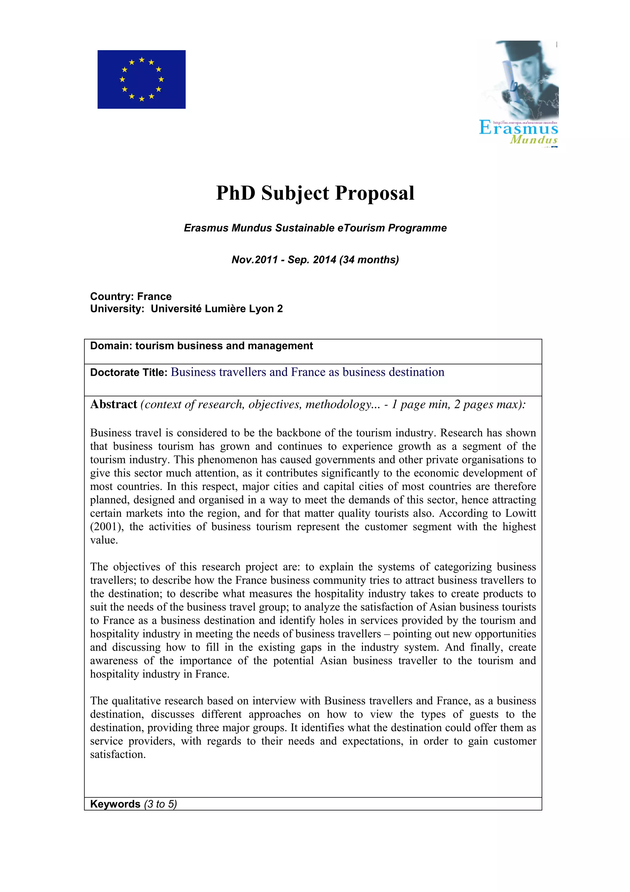 Ull ph dproposals | PDF