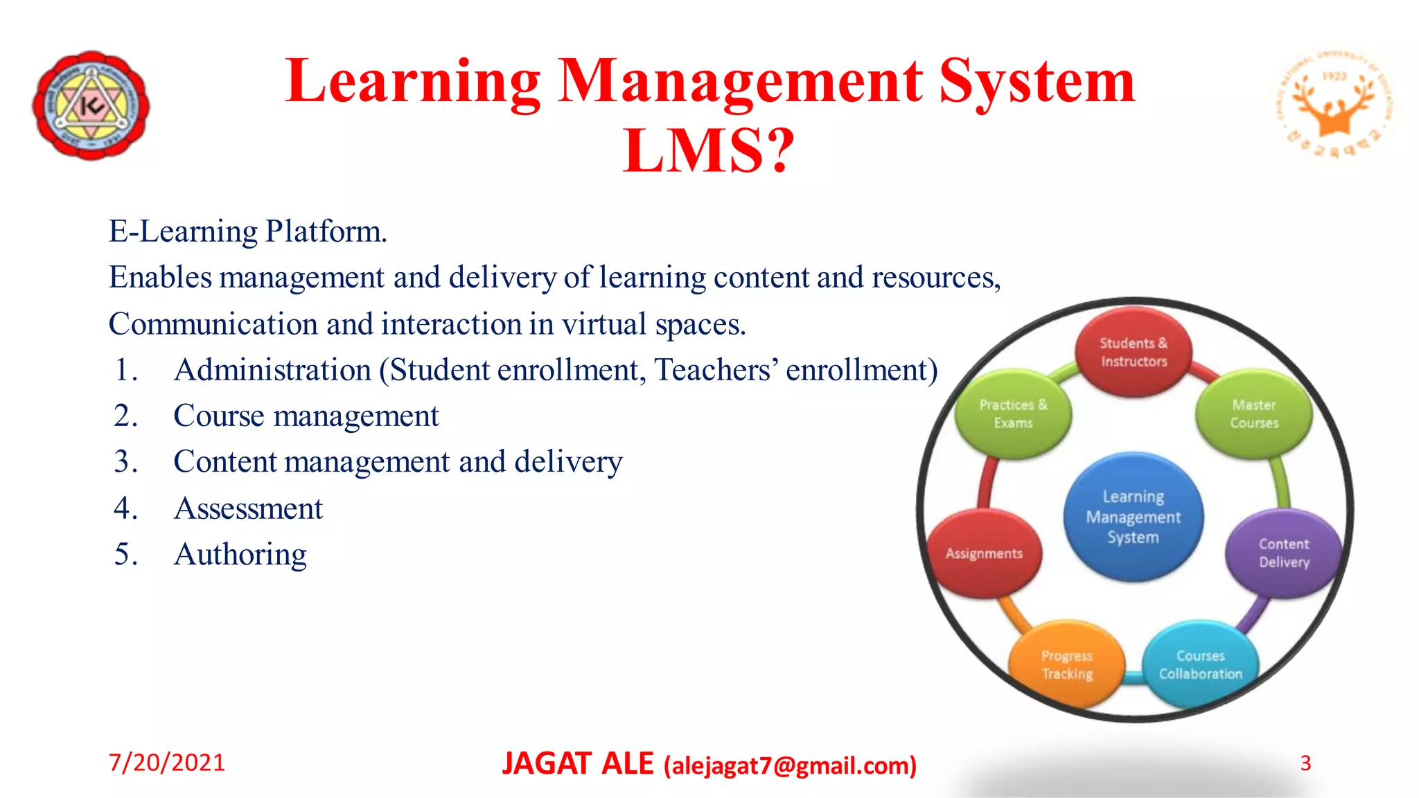 Ubiquitous Based Learning Management System- Participant -paced Learning | PPT