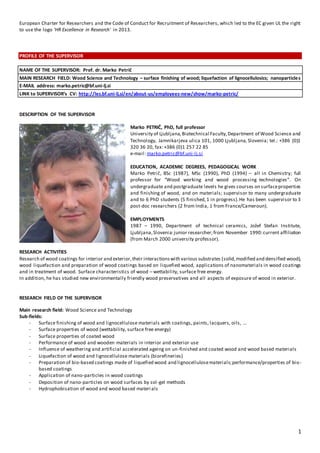 Ul msca if_2016_expression_of_interest_(word form)_marko_petric | PDF