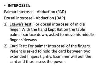 Ulnar, Accessory, Axillar, Long thoracic nerve.pptx