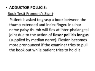 Ulnar, Accessory, Axillar, Long thoracic nerve.pptx