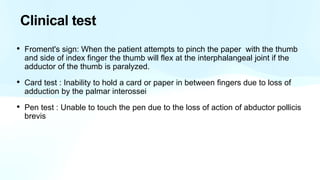 ULNAR AND MEDIAN NERVE INJURY.pptx | Death, Injury, or Military ...