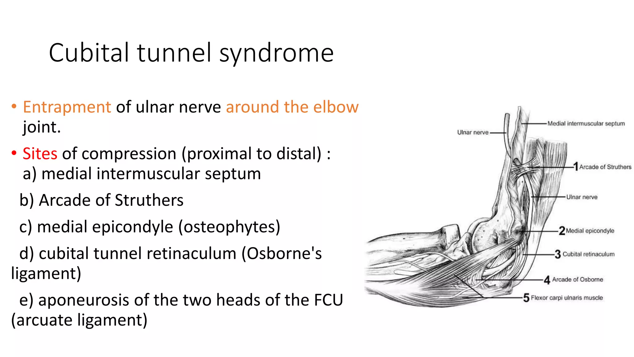 Ulnar nerve injury | PPTX