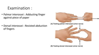 Ulnar nerve injury | PPTX