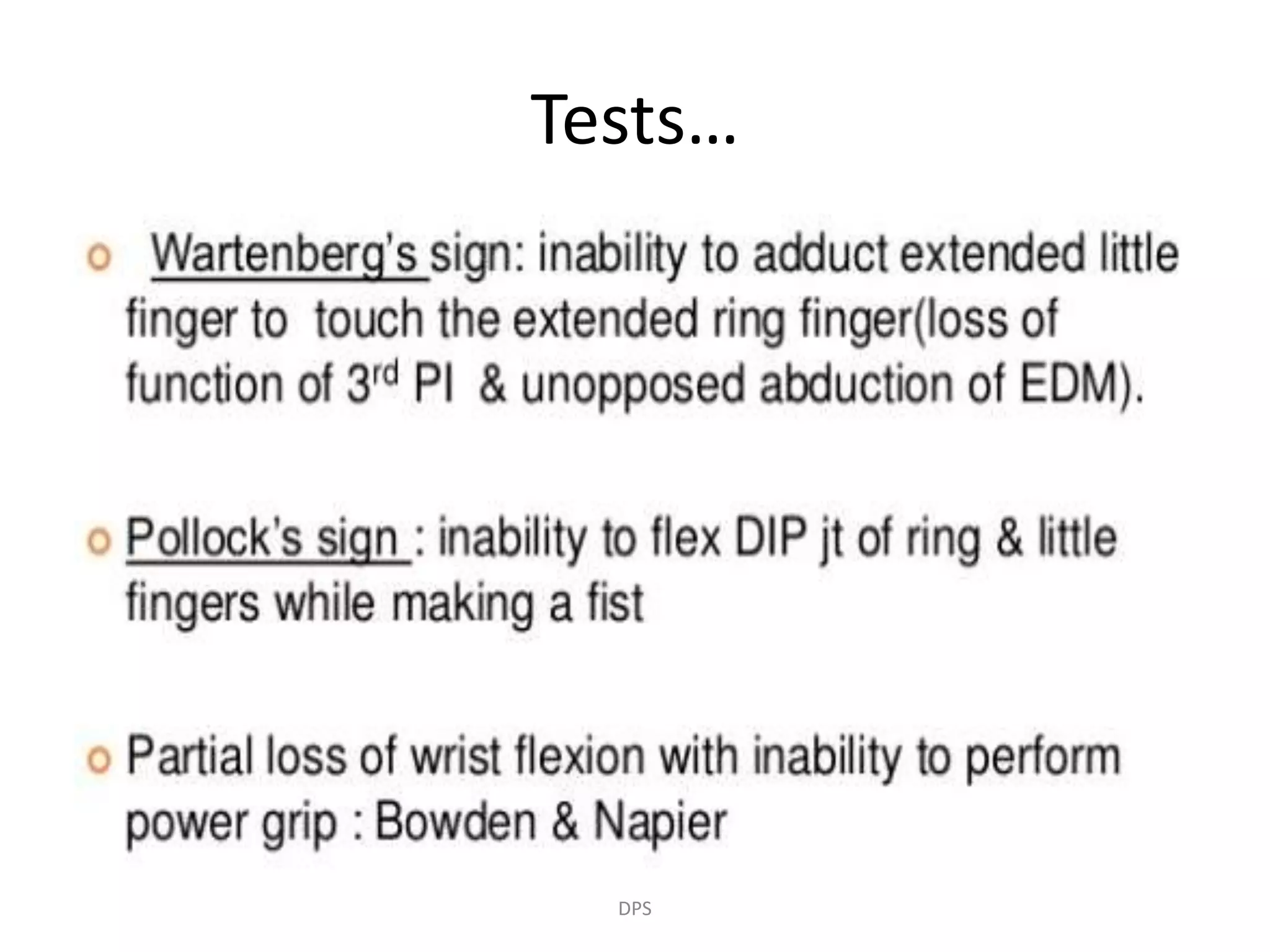 Ulnar nerve examination | PPTX