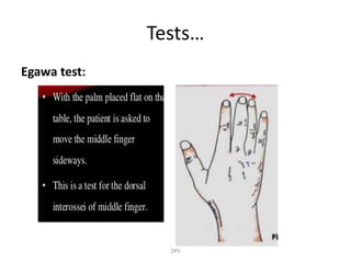 Ulnar nerve examination | PPTX
