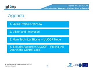 User in control: the ULOOP approach | PDF