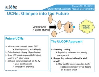 User in control: the ULOOP approach | PDF