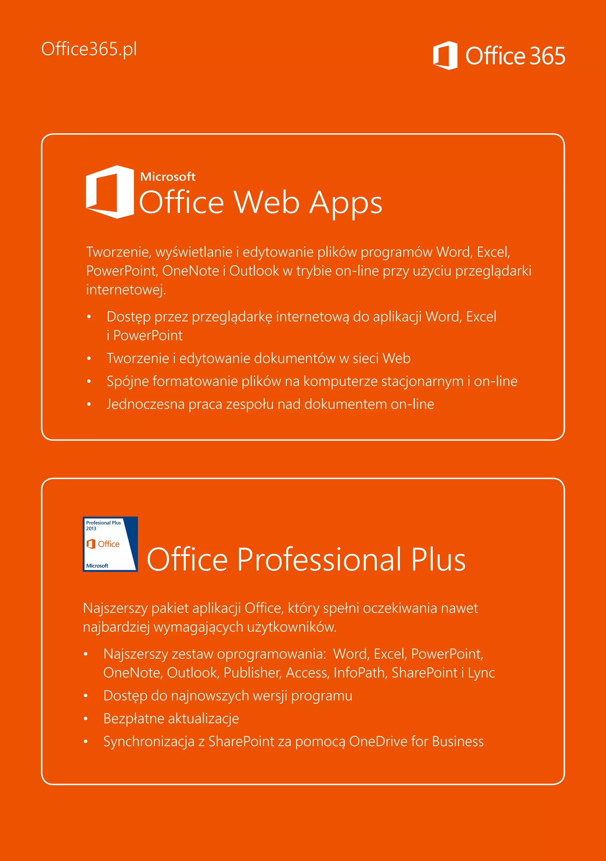 Czym jest Office 365 | PDF