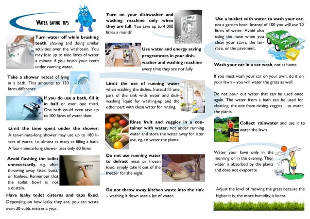 Leaflet Water | PDF
