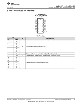 Original DARLING TRANSISTOR ARRAY IC ULQ2003A 2003A 2003 SOP-16 New ...