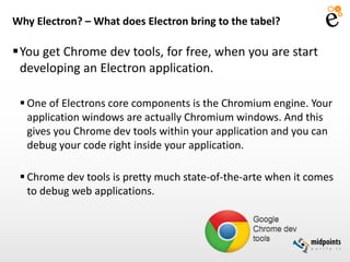 Electron - cross platform desktop applications made easy | PPTX