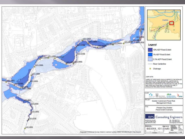 Dodder Catchment Flood Risk Assessment & Management | PPTX | Water ...