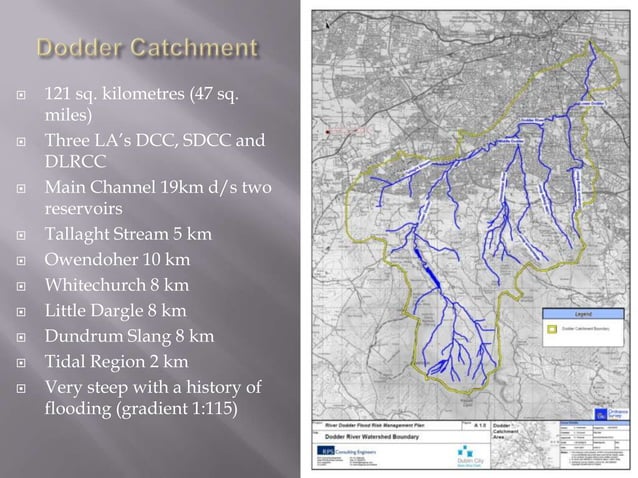 Dodder Catchment Flood Risk Assessment & Management | PPTX | Water ...