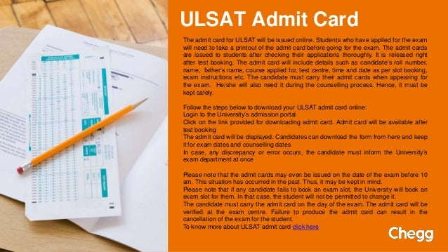 Ulsat ppt | PPTX
