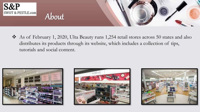 How to do UltaBeauty SWOT Analysis? Strengths, Weaknesses, Opportunities and Threats decoded. | PPT
